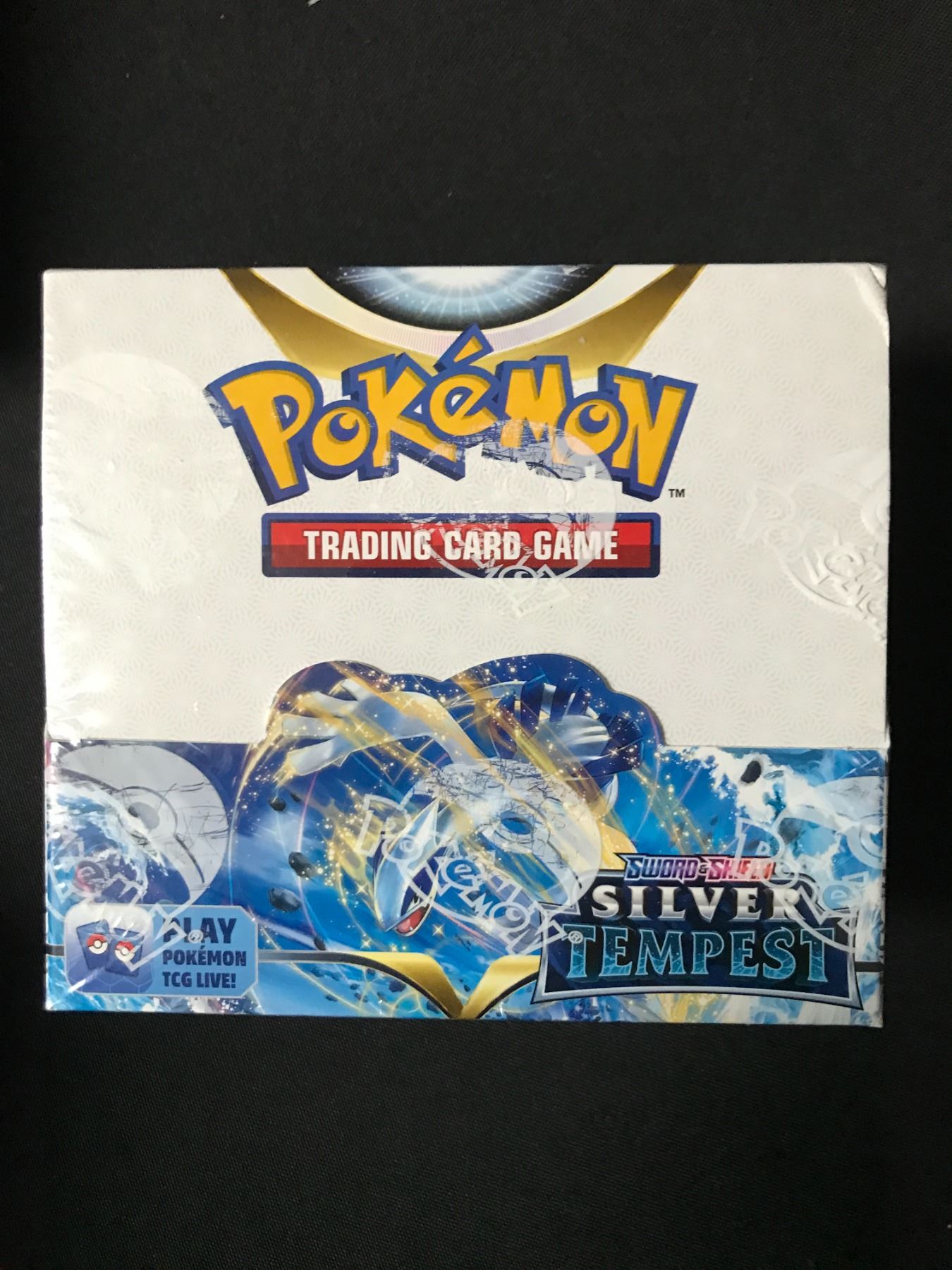 POKEMON TCG SWORD & SHIELD SILVER TEMPEST SEALED TRADING CARDS BOX
