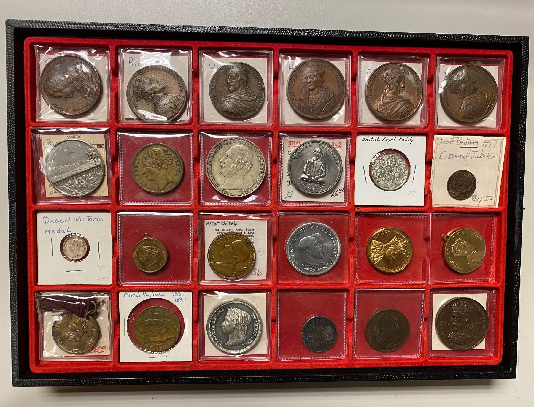 GREAT BRITAIN AND GERMANY: LOT of 44 medals - Stephen Album Rare Coins