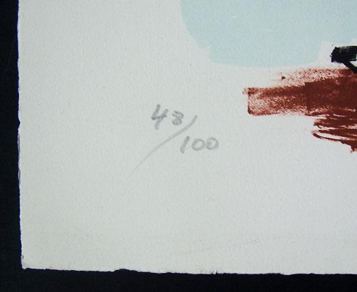 JACQUES LIPCHITZ Hand Signed Numbered Lithograph