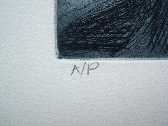 JACOB GILDOR Signed Etching Israeli Art