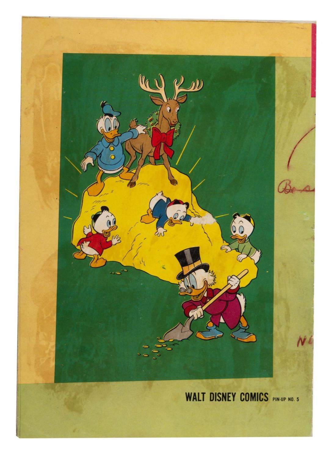 A Rare Walt Disney's Comics and Stories Production Copy. - Van Eaton ...