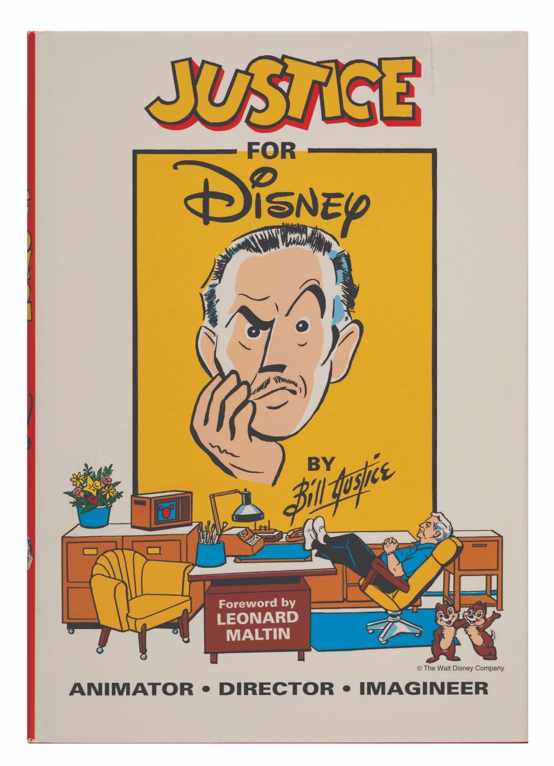 A Signed Justice for Disney Book. - Van Eaton Galleries