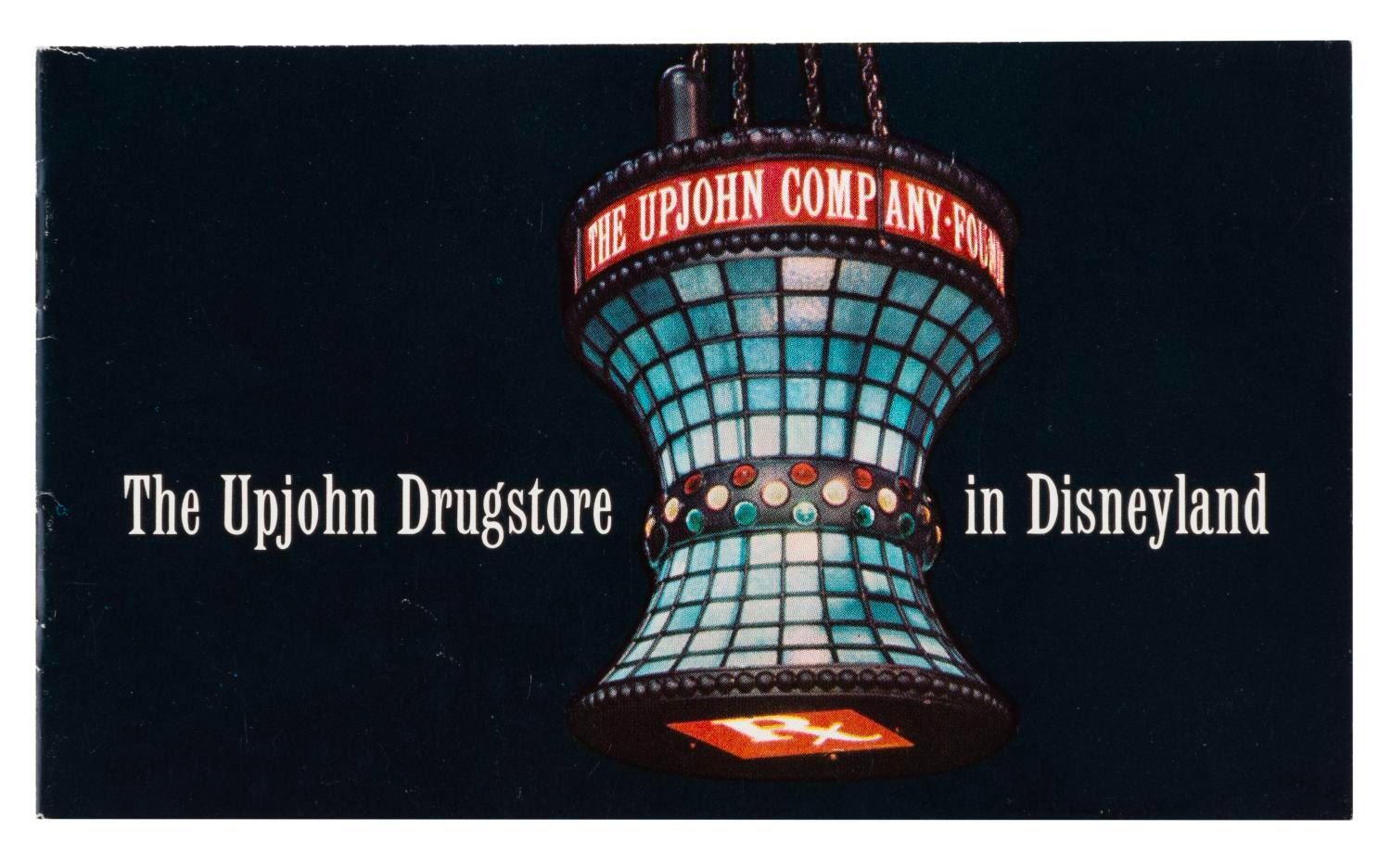 An Upjohn Drugstore at Disneyland Brochure.