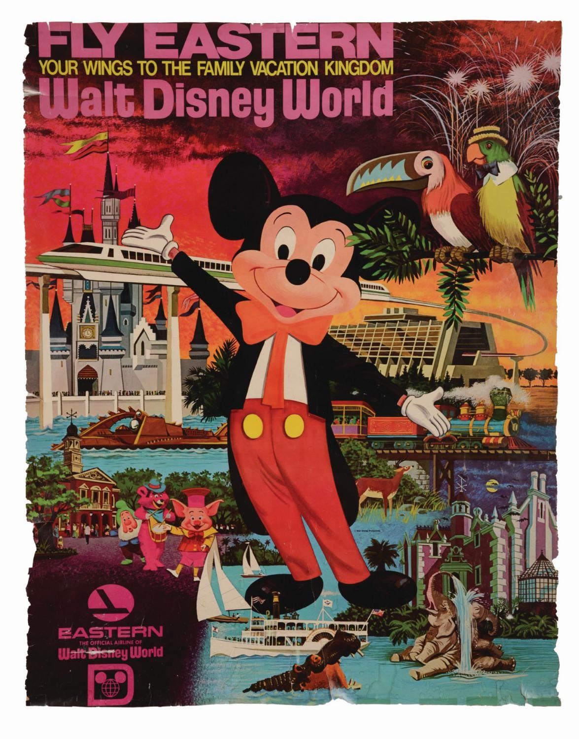 A (Poor) Fly Eastern Walt Disney World Poster.