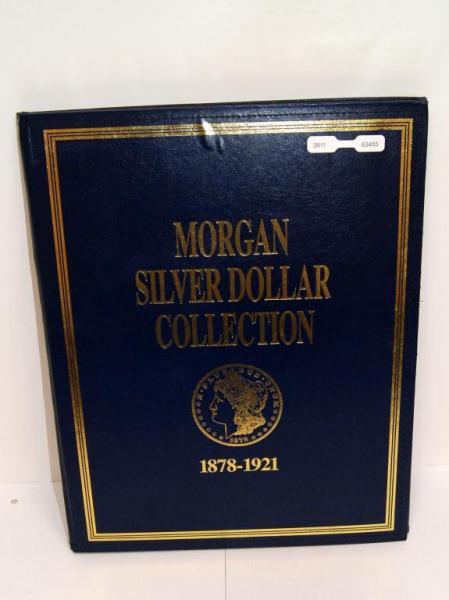 Morgan Silver Dollar Date Set Folder 1878-1921