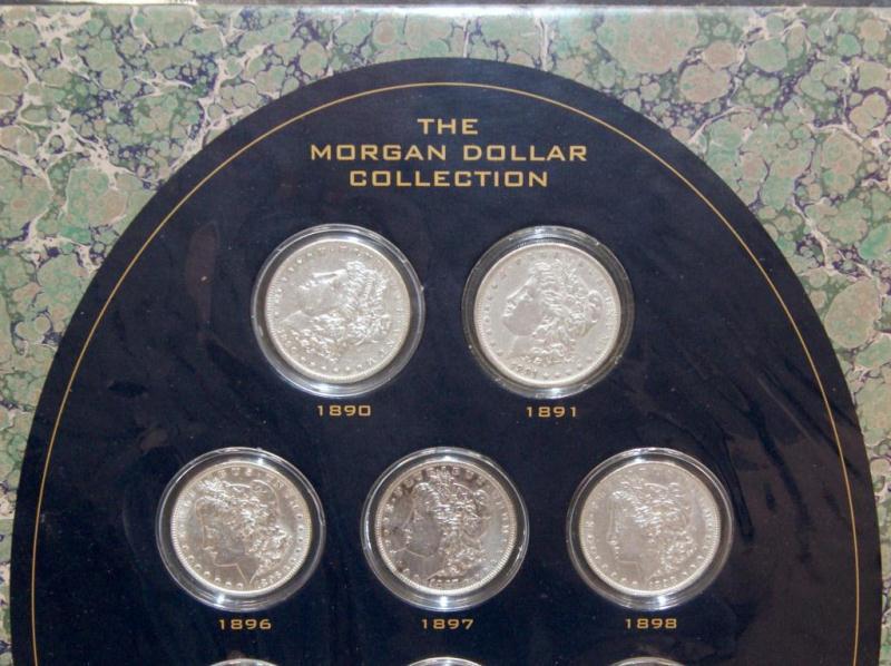 Morgan Silver Dollar Date Set Folder 1878-1921
