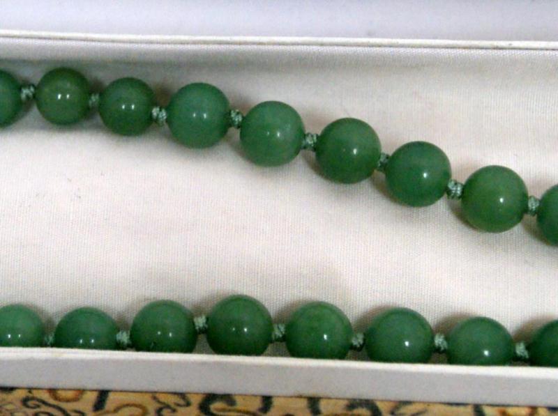 AAA Imperial Jade Beads Hand Made Necklace