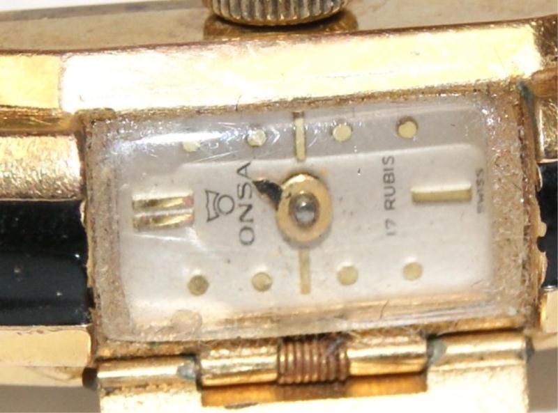 Vintage Gold Filled Onsa Swiss Watch