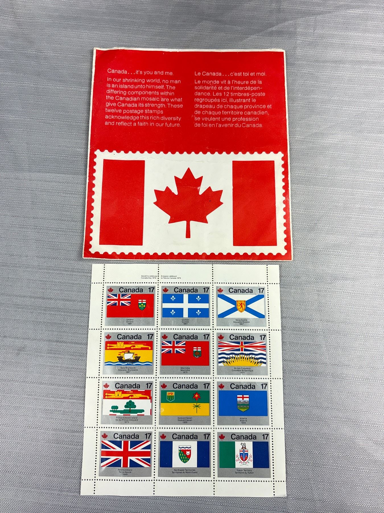 2 Commemorative Sets of Canadian Stamps 1959 + Another