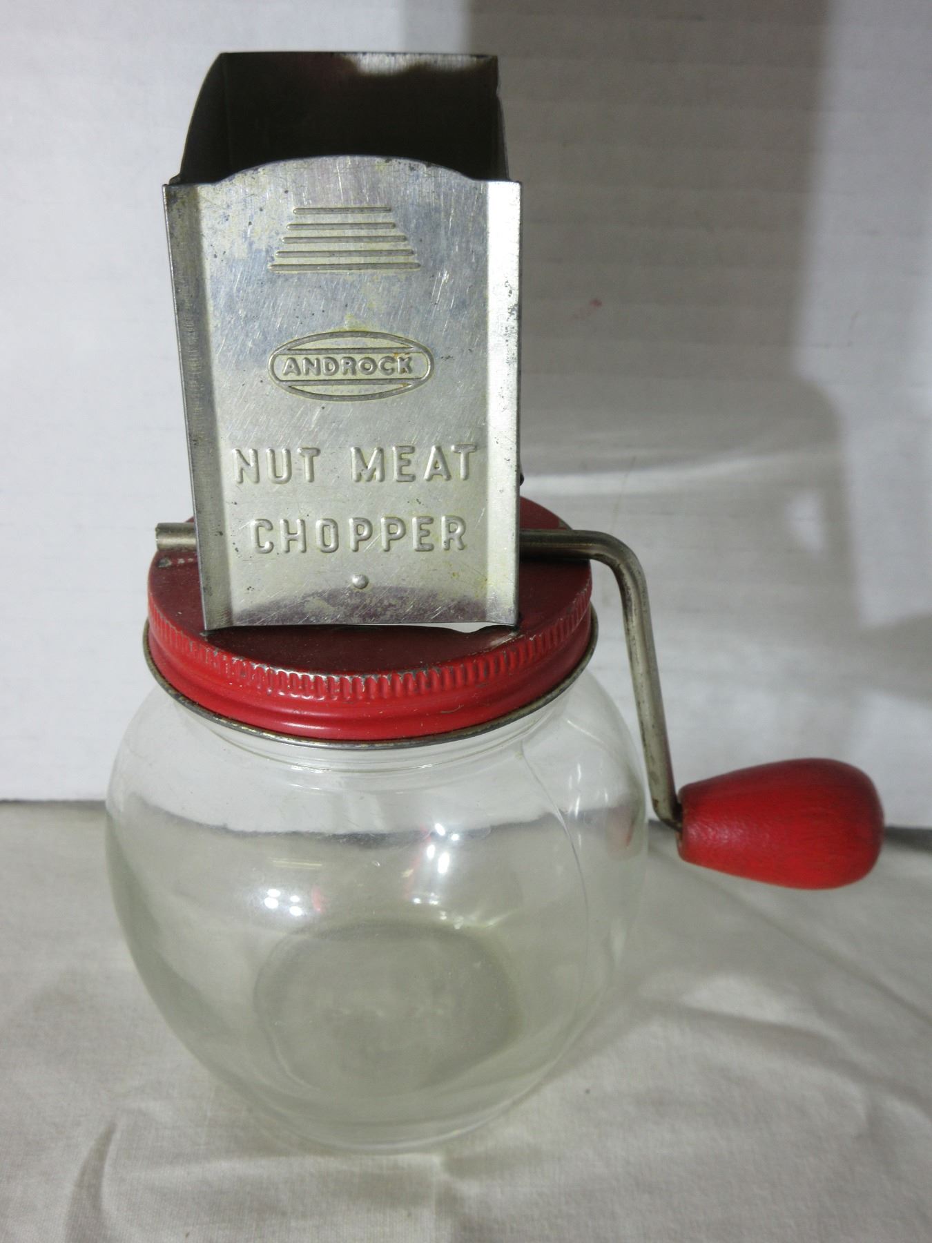 (R #1): ANTIQUE: ANDROCK NUT MEAT CHOPPER