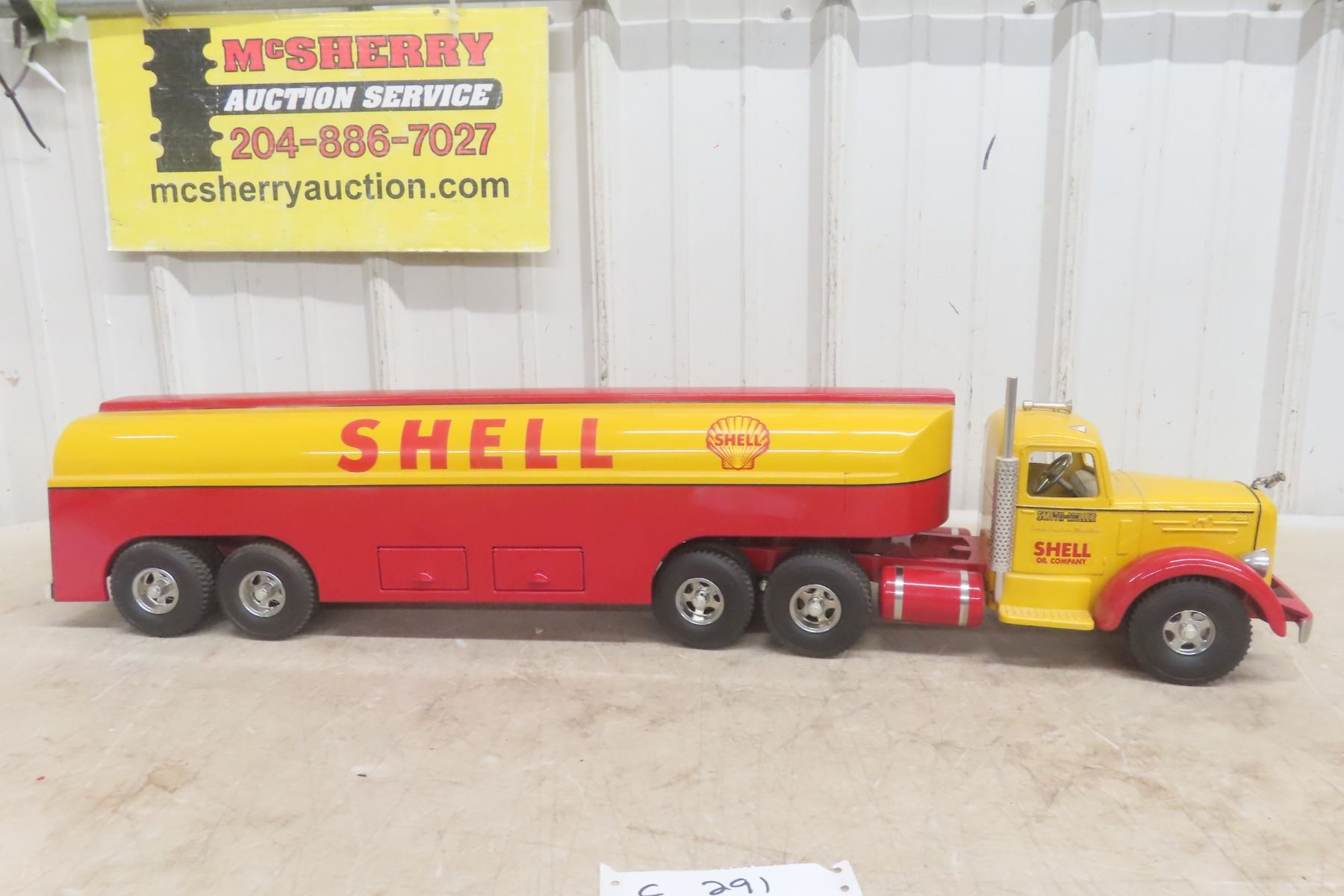 Fred Thompson Smith-Miller Mack Shell Tanker Truck And Trailer 1940s Or ...
