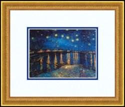 "Starlight Over the Rhone, 1888" Vincent Van Gogh