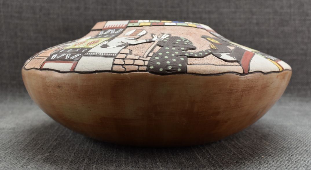 HOPI POTTERY JAR (LAWRENCE NAMOKI)