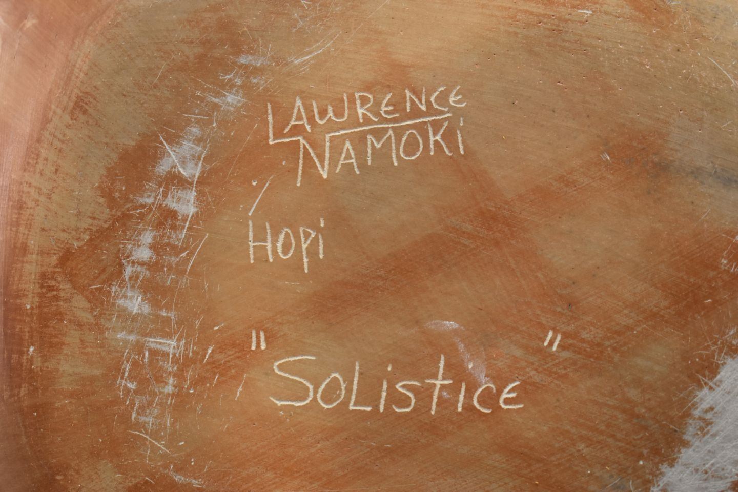 HOPI POTTERY JAR (LAWRENCE NAMOKI)