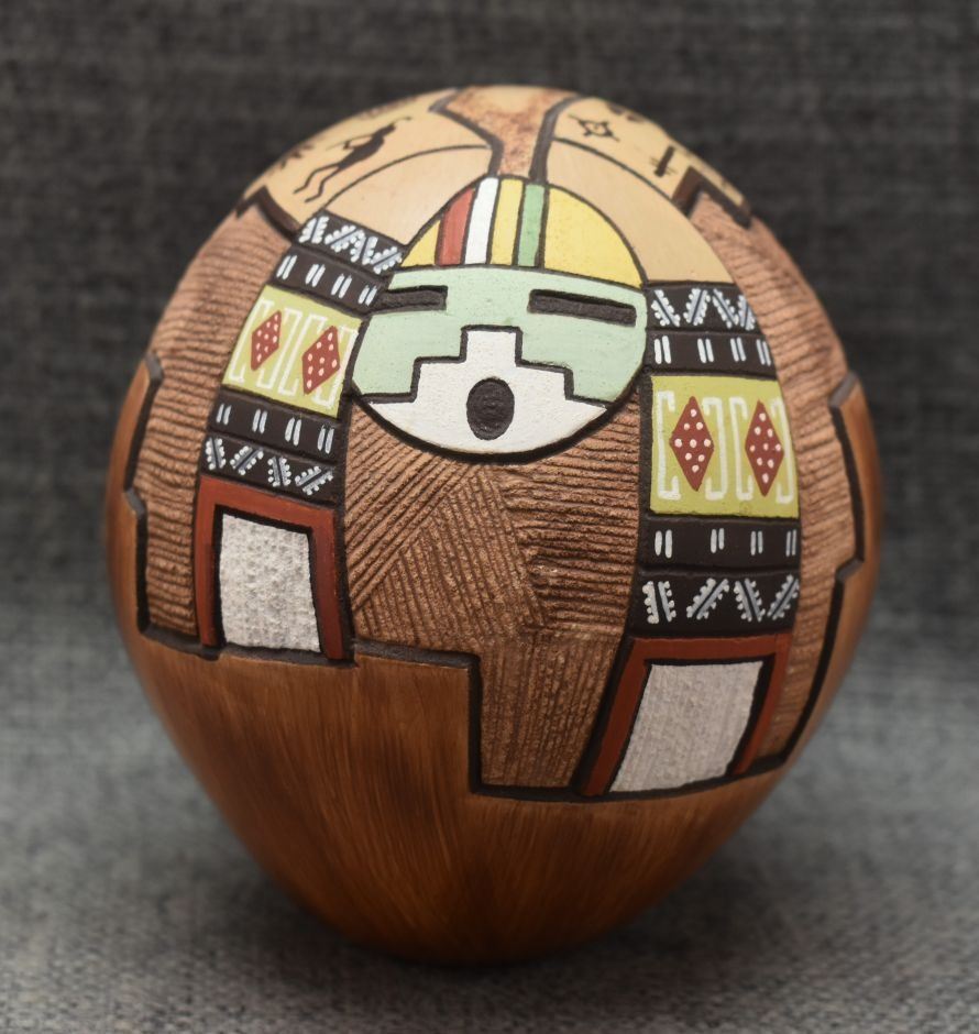 HOPI POTTERY SEED JAR (LAWRENCE NAMOKIE) - R. G. Munn Auction LLC