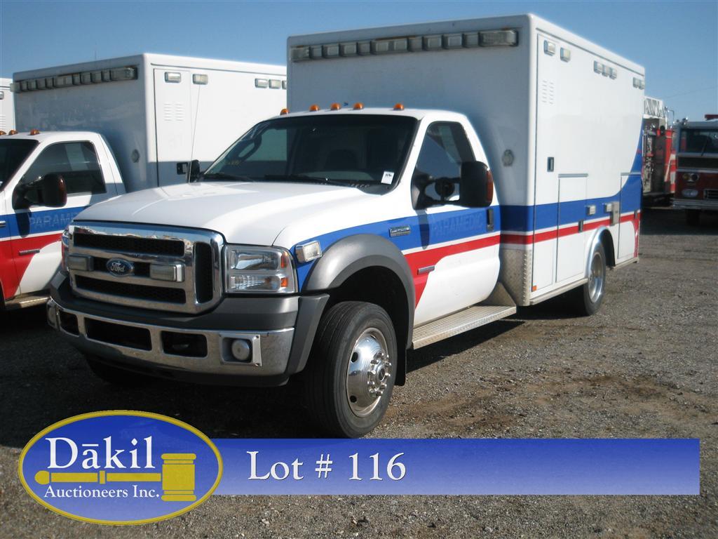 2005 FORD F-450 XLT SUPER DUTY AMBULANCE,
