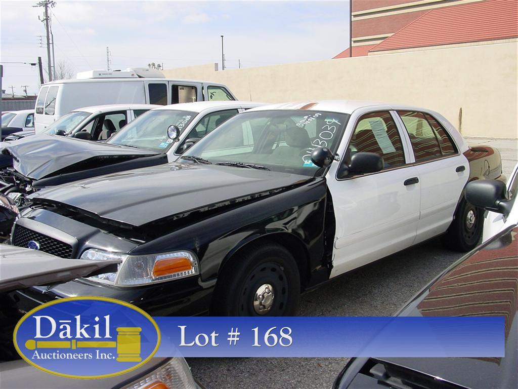 2004 FORD CROWN VIC POLICE CAR,