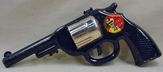 C. 1938 LONE RANGER TOY CLICKER GUN