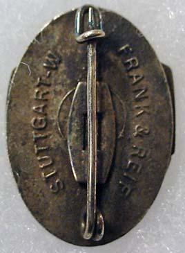 LOT OF 2 WW2 GERMAN NAZI PINS - 1 is NSSK