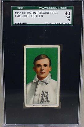 1910 T206 BASEBALL CARD - JOHN BUTLER, ROCHESTER
