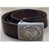 1939 WW2 GERMAN NAZI BELT BUCKLE W/ LEATHER BELT