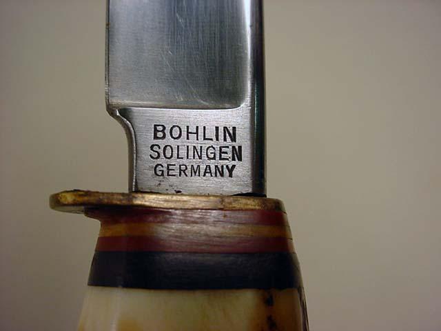 VINTAGE SOLINGEN GERMANY HUNTING KNIFE W/ SHEATH