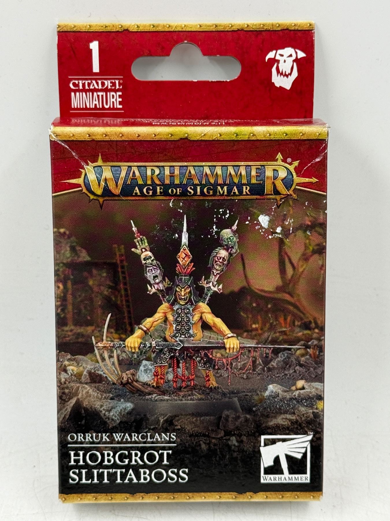 Sealed Warhammer Age of Sigmar Orruk Warclans Hobgrot Slittaboss ...