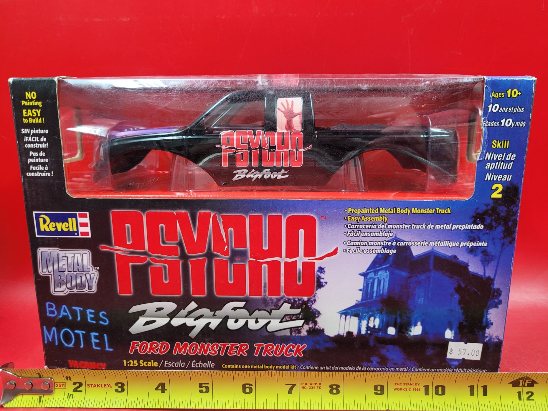 Revell Bates Motel Psycho Bigfoot Ford Monster Truck 1:25 Scale