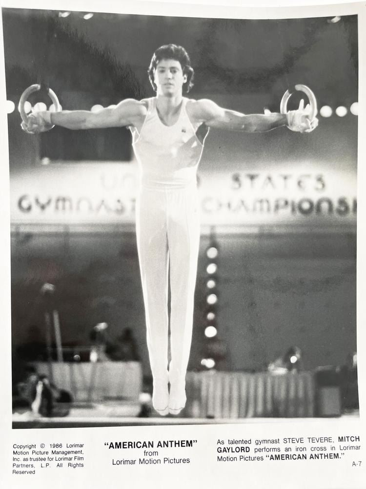 American Anthem Mitch Gaylord Original 1986 Vintage Movie Photo 4671