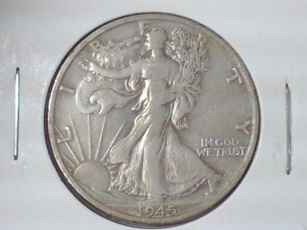 1945-S Walking Liberty Half Dollar