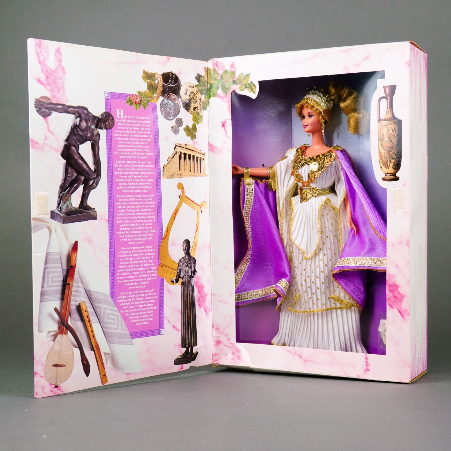 Mattel, Grecian Goddess Barbie Doll, 11.5 Inches