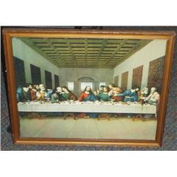 Vintage reproduction of the Last Supper