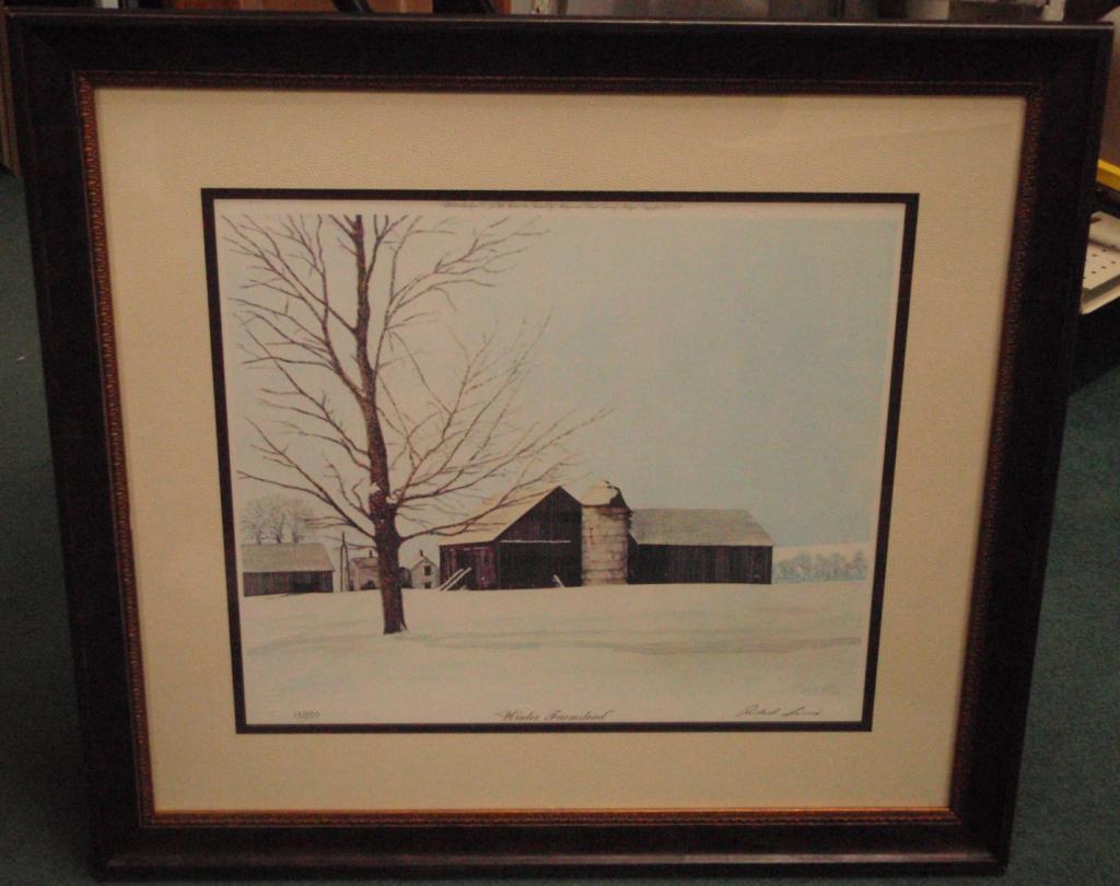 Winter Farmstead by Richard Sievers