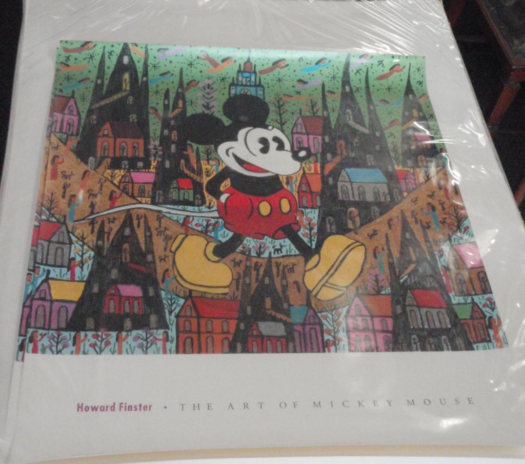 The Art of Mickey Mouse Poster by Howard Finster