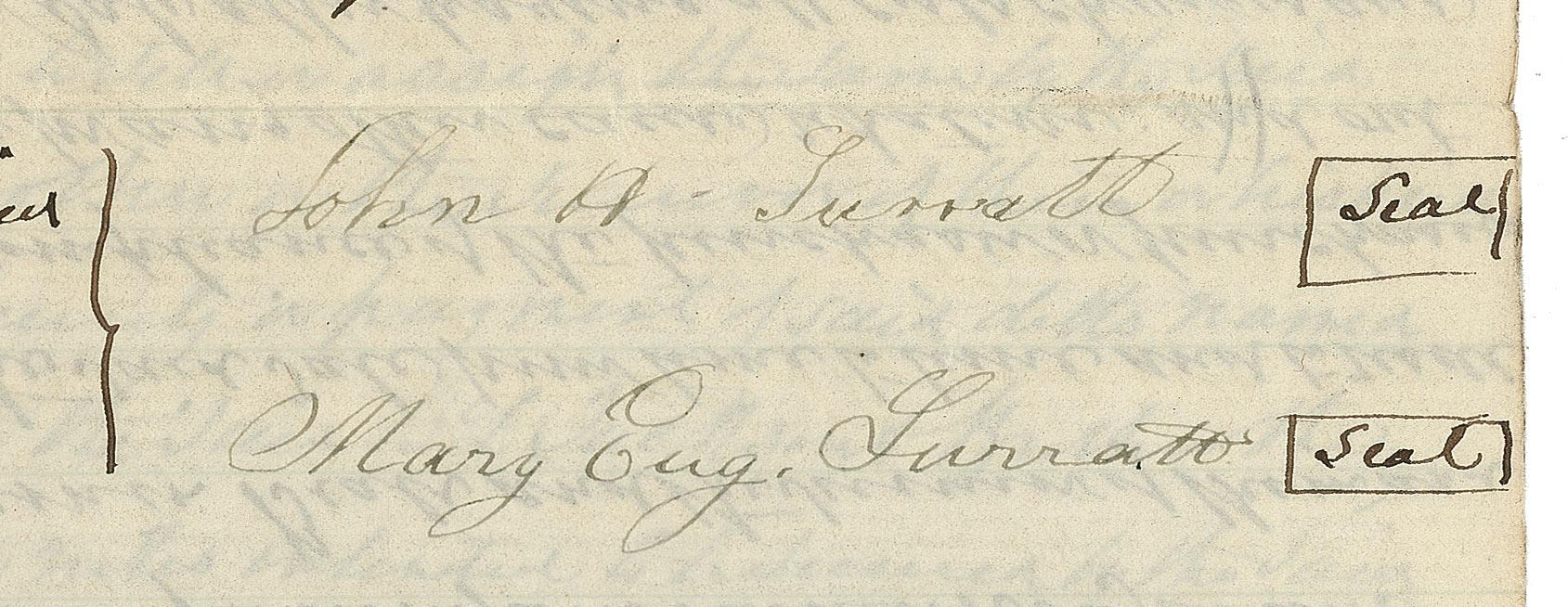 Abraham Lincoln: Mary and John Surratt