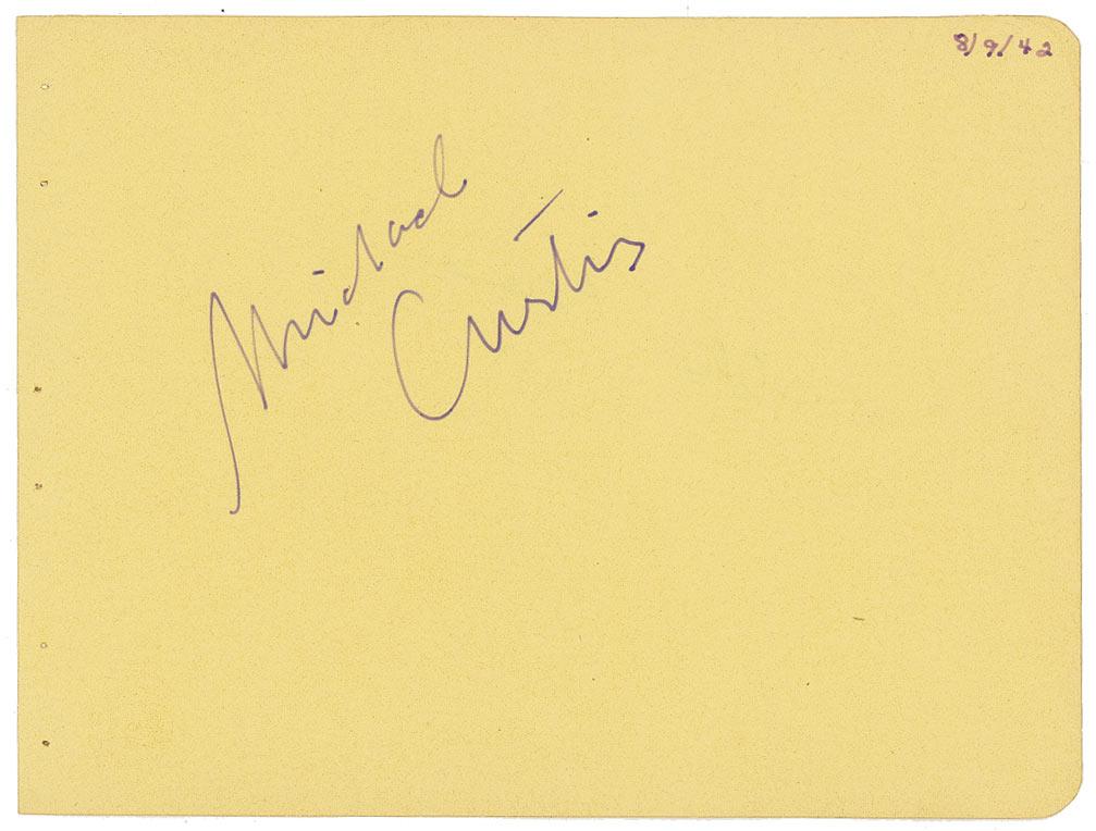 Casablanca: Michael Curtiz