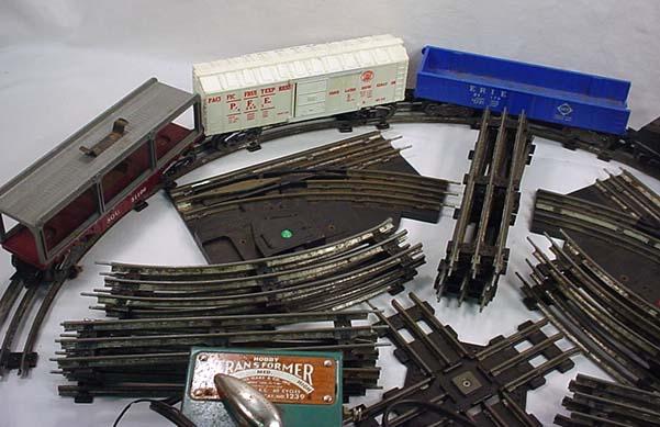 Vintage Marx Train Set W/ Tracks And Transformer