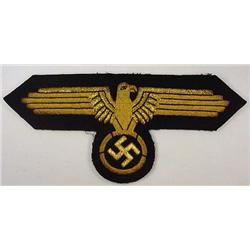 Ww2 German Nazi Waffen Ss Officer'S Bullion Cape E