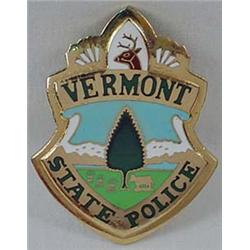 Vermont State Police Law Badge