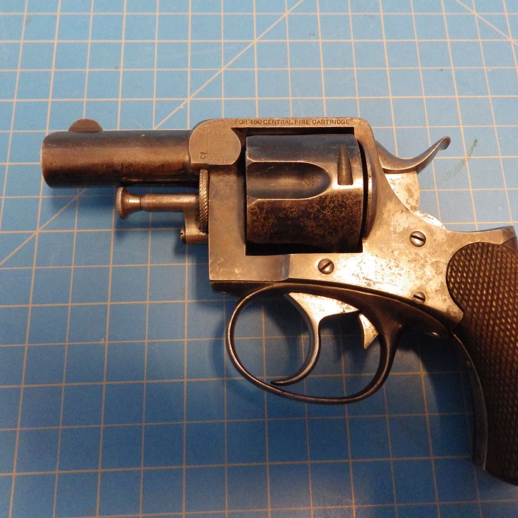ANTIQUE PISTOL: Make: Reilly, Edward Michael , Model: Tower Bulldog ...