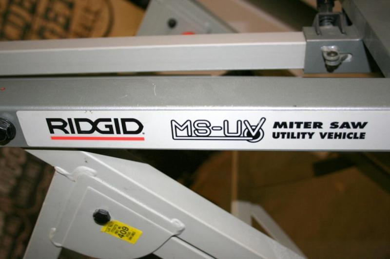 Ridgid Miter Saw Utility Vehicle