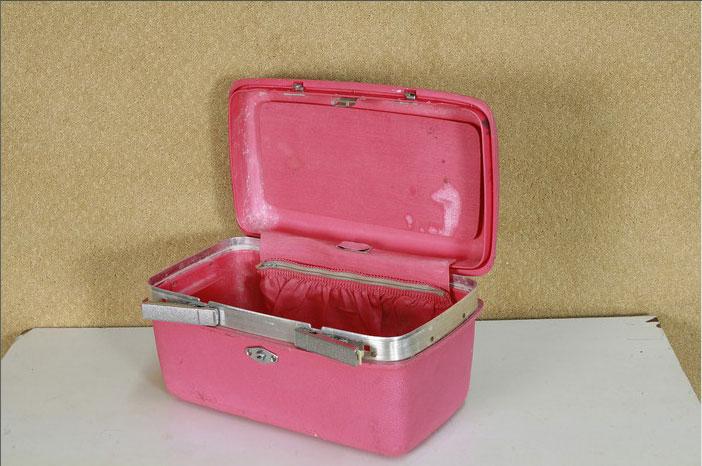 "Powder Blue" 2009 with "Patrick Swayze" 1960's Pink Women's Luggage ...