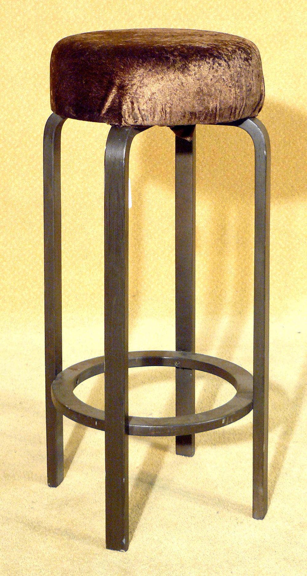 Wooden Bar Stool Brown X8