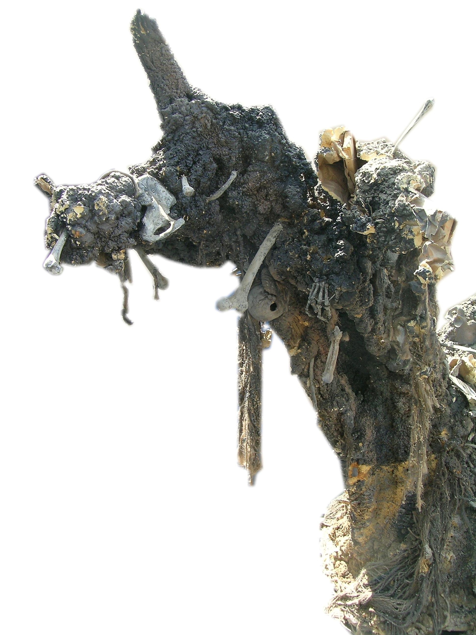 Midnight Meat Train Mound of Skulls and Bones Movie Props