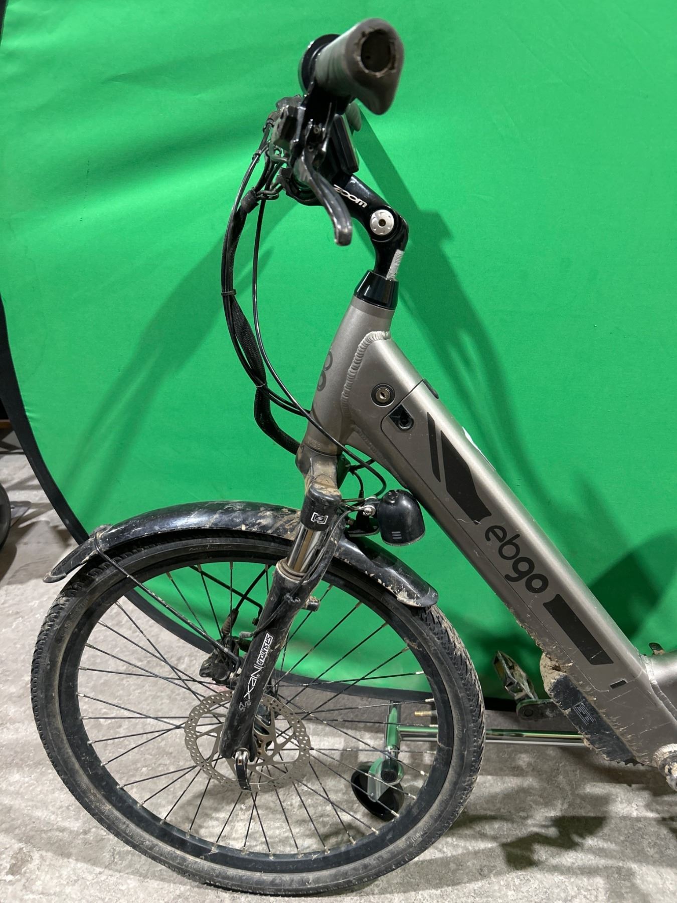 Ego E-Bike with Rear Rack and Suspension Fork ***NO CHARGE CORD***