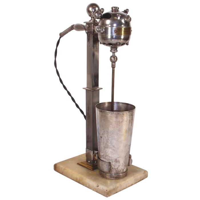 Hamilton Beach Malted Milk Machine w/marble base, complete w/Benedict ...