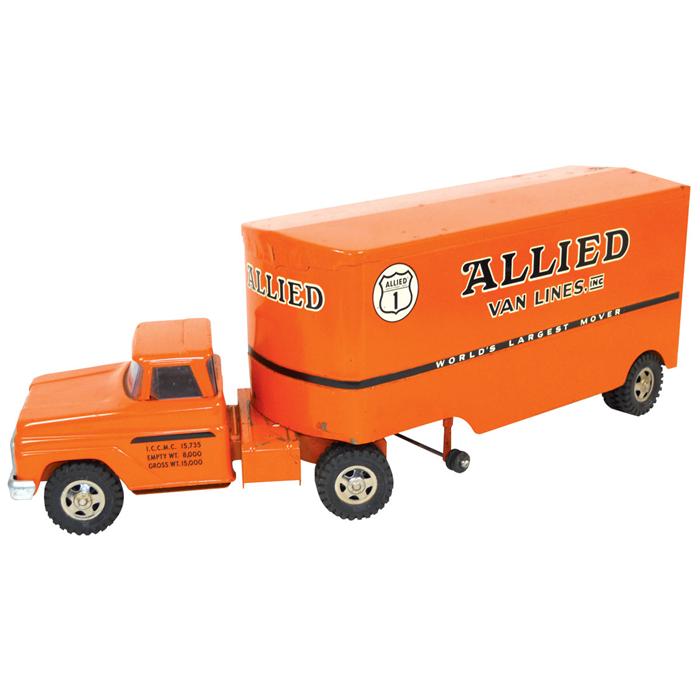 Toy, Allied Van Lines Truck, mfgd by Tonka Toys-Mound, MN, pressed ...