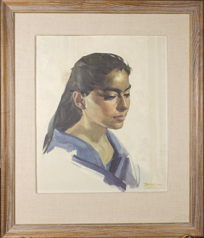 Bettina Steinke, Framed Print