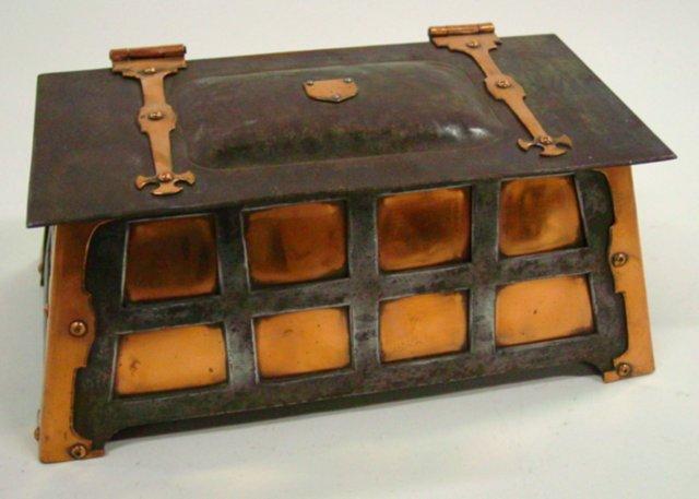 Mission style rectangular box