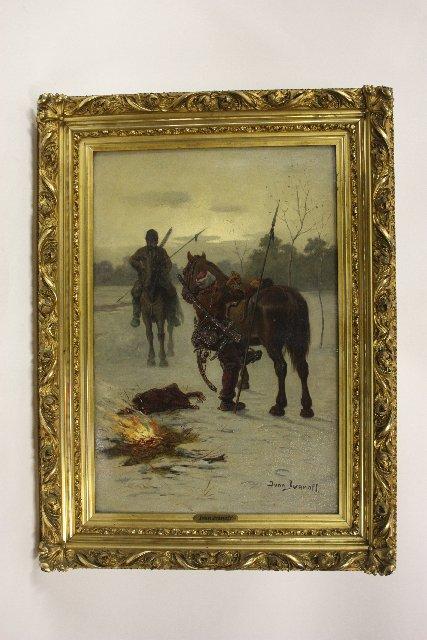 Oil painting signed Ivan Ivanoff